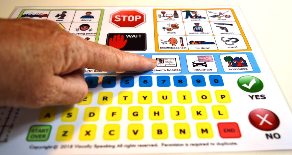 Emergency Communication Boards - First In Vizually Speaking